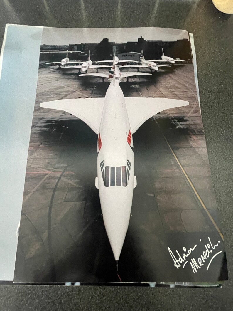 Concorde Signed Photographs Buy Andrew - Etsy