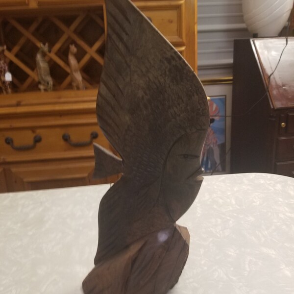 Wood Angel Fish - Etsy