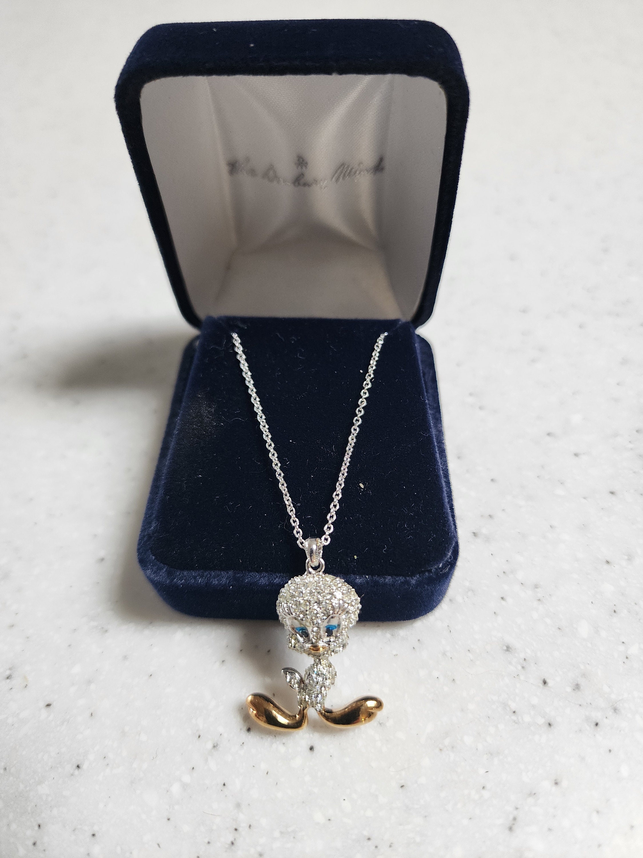 Swarovski tweety bird necklace store