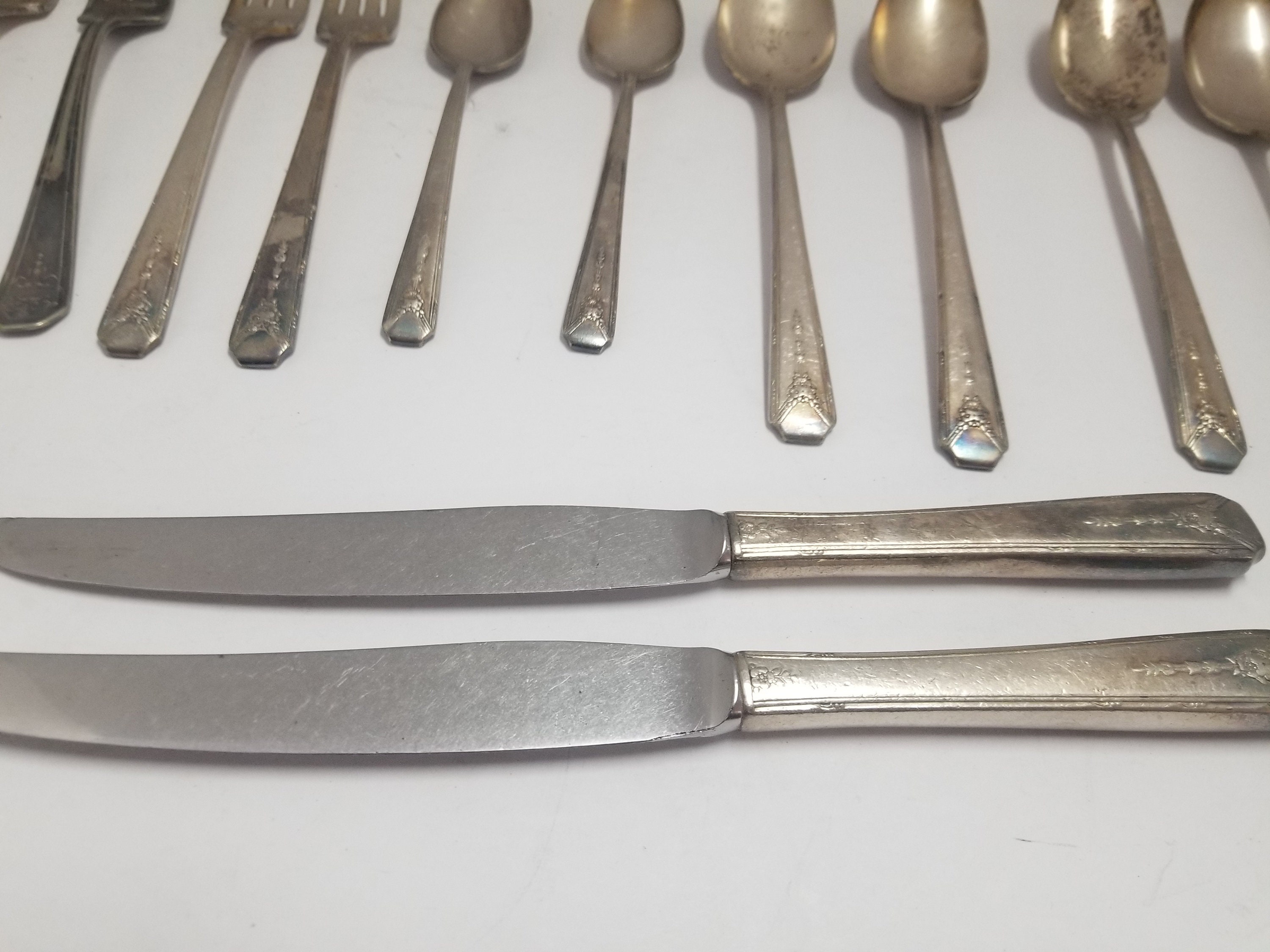 17 Pieces Antique Community Silverplate Flatware | Etsy