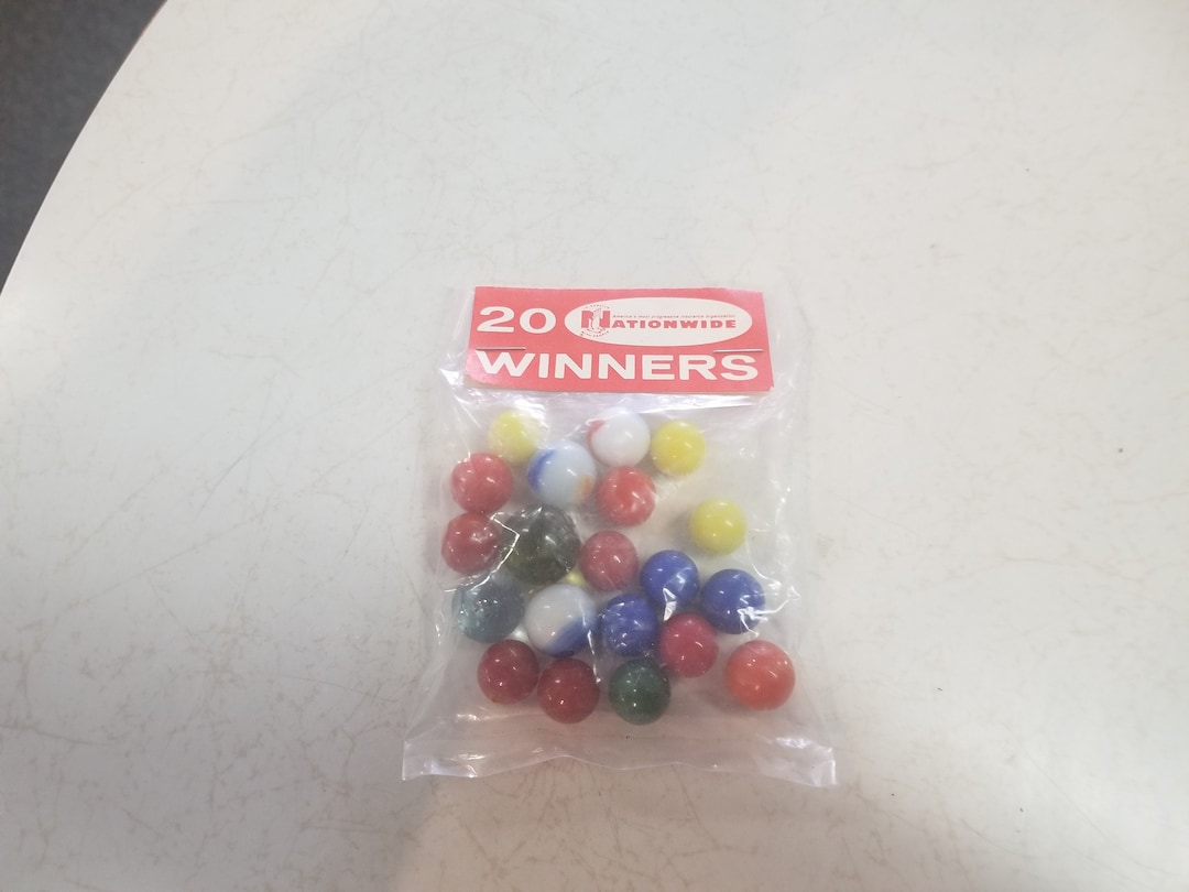 Vintage Sealed Package of Marbles - Etsy