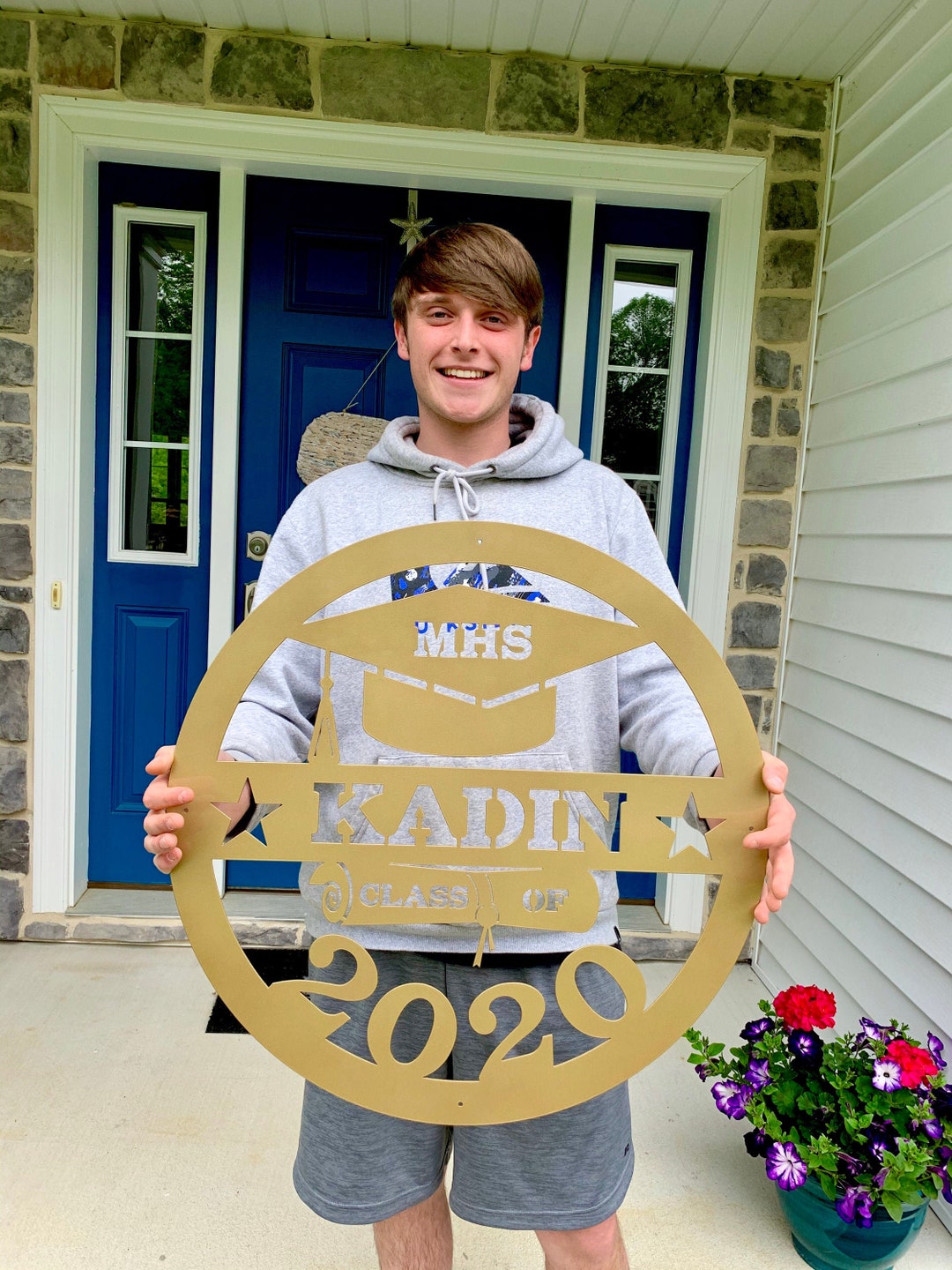 Graduation Sign or Plaque DXF Cut File for Plasma, Laser, or Engraving ...