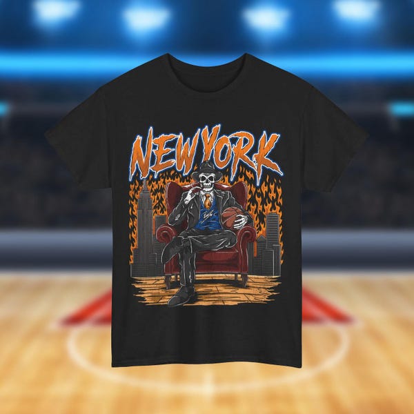 Knicks Skull - Etsy