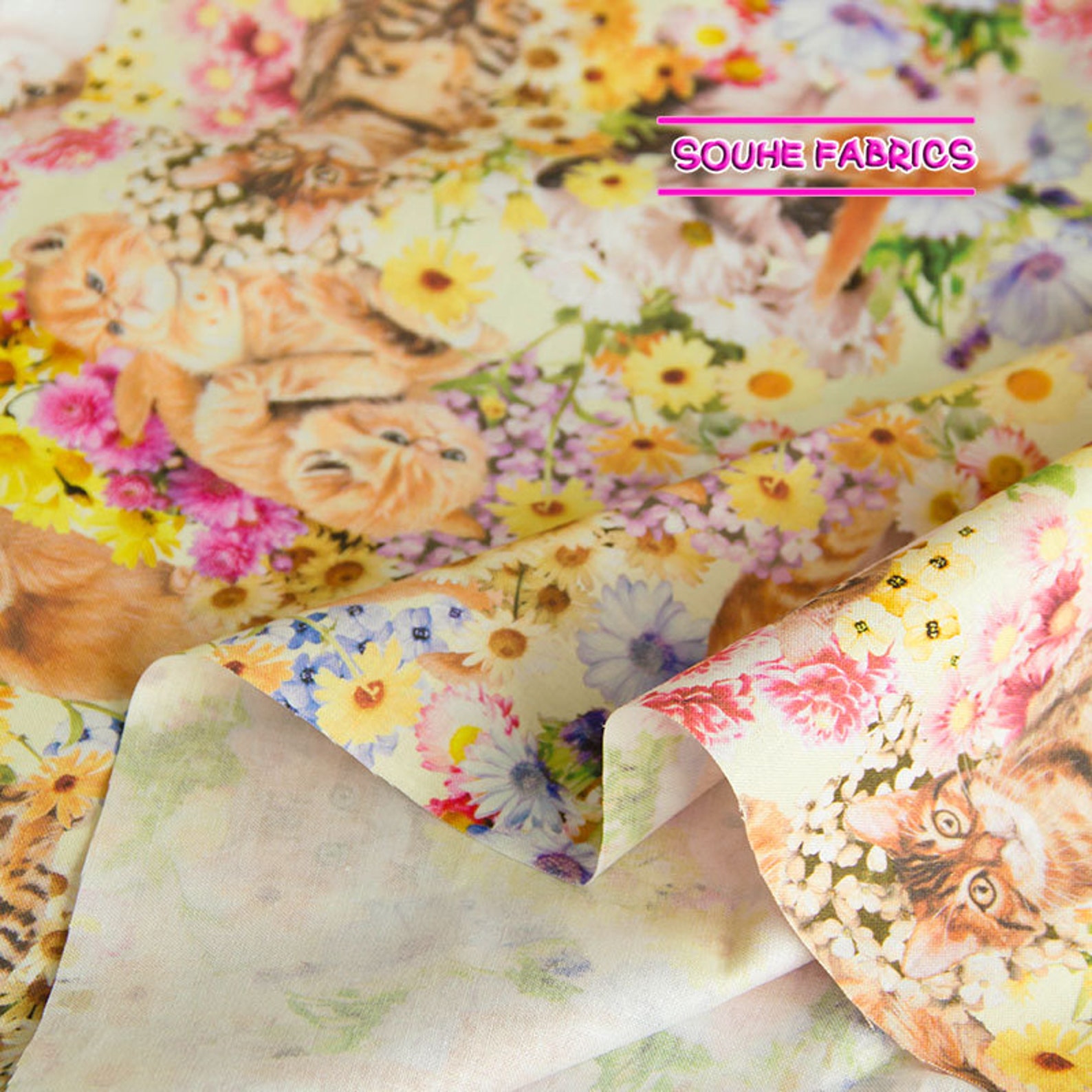 Japanese Kokka Digital Print Cotton Fabric Quilting Fabric - Etsy