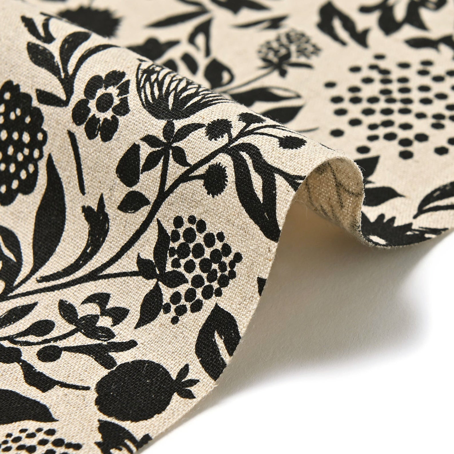 Japanese Cotton Linen Canvas Fabric Echino by Etsuko Furuya - Etsy