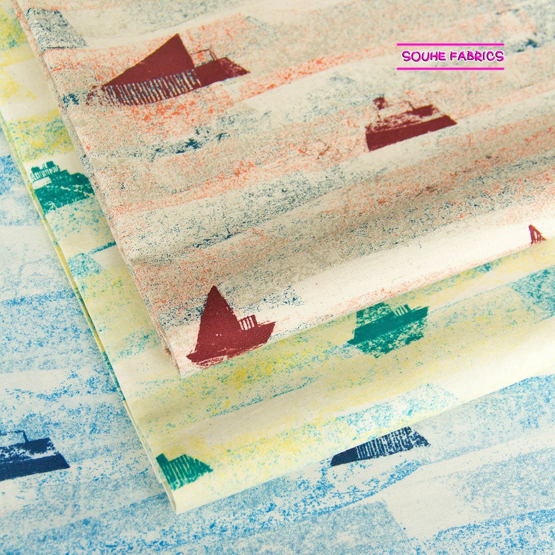 Japanese Keshiki Lightweight Cotton Linen Fabric Minato -50CM - Etsy