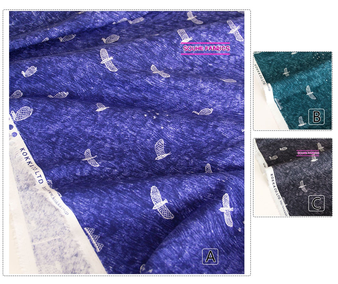 Japanese Kotorinuno Cotton Linen Fabric Canvas Fabric TORI LACE-50CM - Etsy