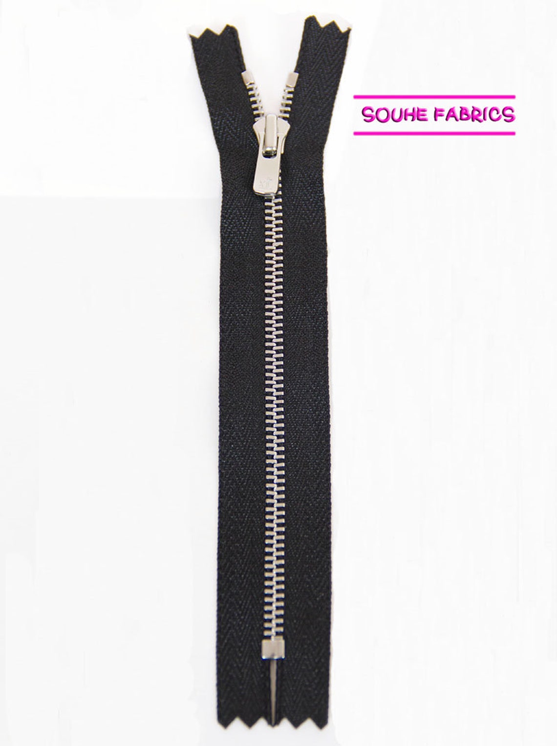 1pcs YKK Excella 3 Silver Metal Zipper Close-end Auto Lock - Etsy