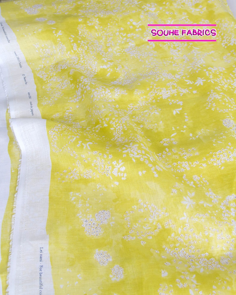 Nani IRO Japanese Linen Fabric Lei Nani 50CM - Etsy