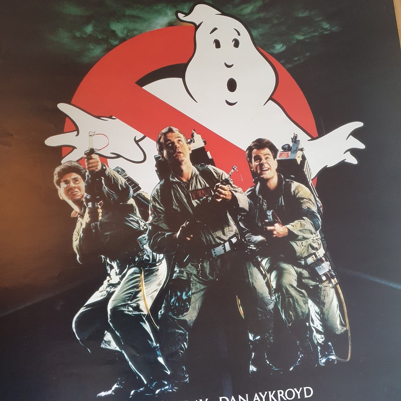 Vintage Ghostbusters Movie Poster Dutch Language - Etsy