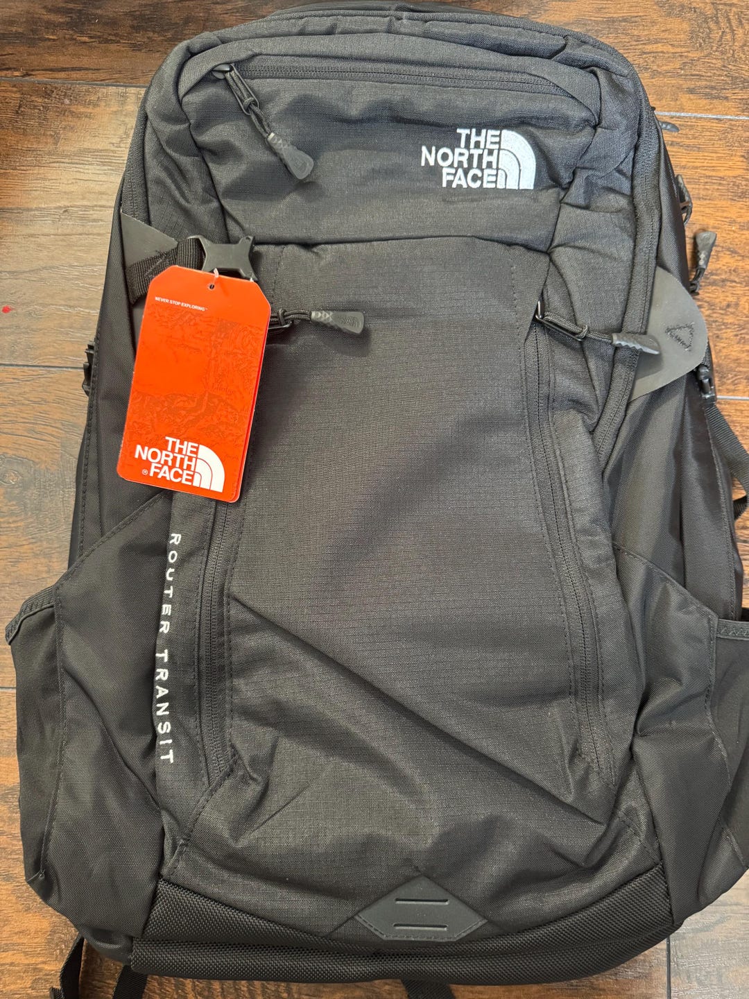 NWT the North Face Router Transit Backpack Black - Etsy