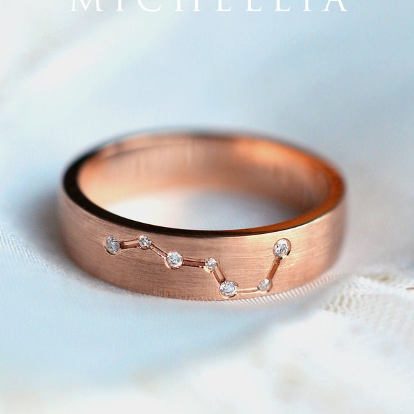 Star Wedding Band - Etsy