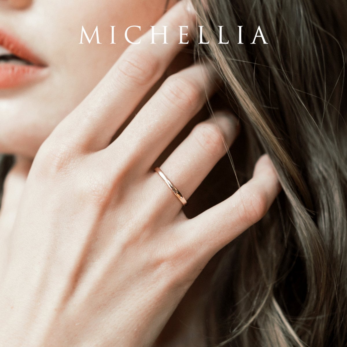 Nora Petite Classic Wedding Band with Hidden Diamond | Etsy