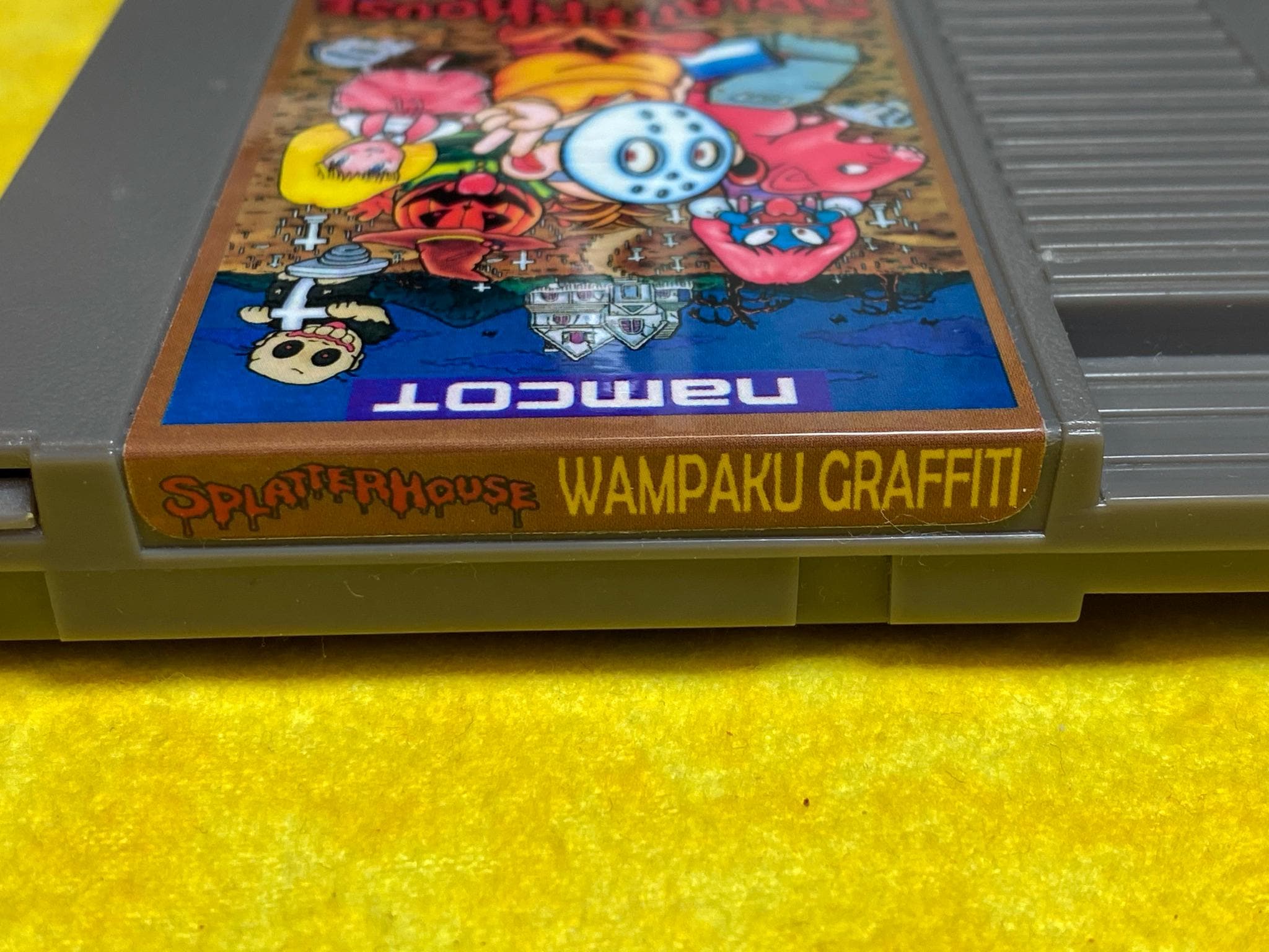 Splatterhouse Wanpaku Graffiti NES Nintendo English Translated - Etsy