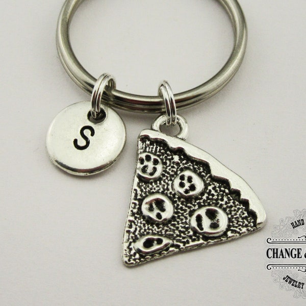 Pizza Keychain - Etsy