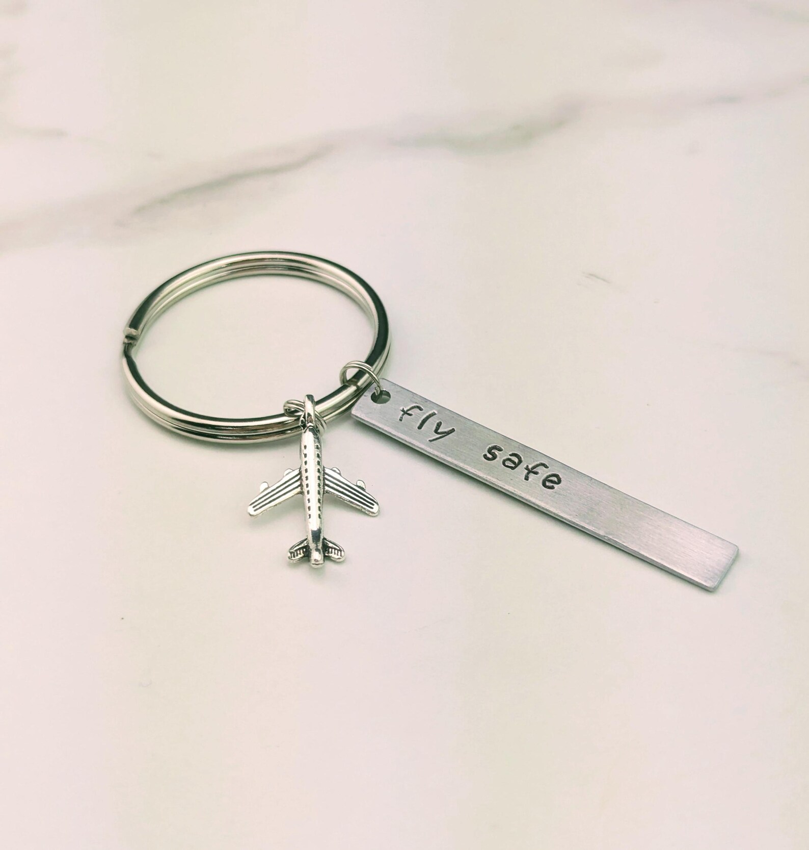 Personalized Custom Pilot Lucky Penny Keychain, New Pilot, Gifts for ...