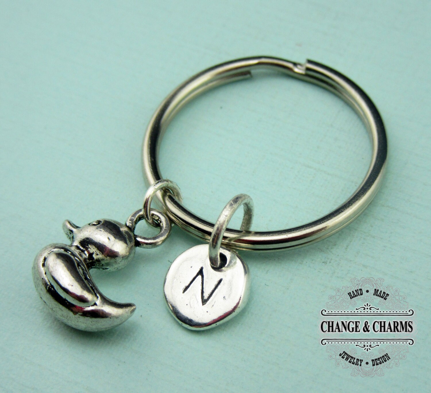 Duck Keychain Rubber Ducky Keychain Duck Charm Mom - Etsy