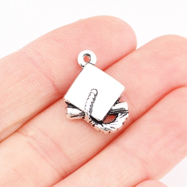 Graduation Cap Charm - Etsy