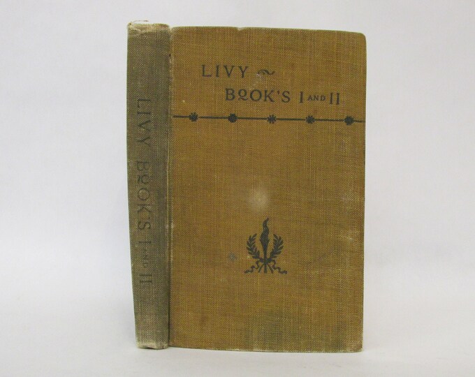 1896 Livy Books I & II History of Rome by Titus Livius - Etsy