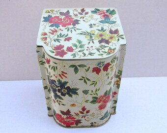 Floral tins | Etsy