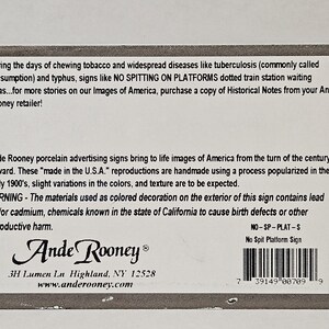 Vintage Metal Porcelain No Spitting Sign - Etsy