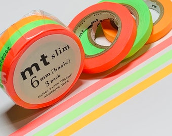 Neon Washi Tape | Etsy