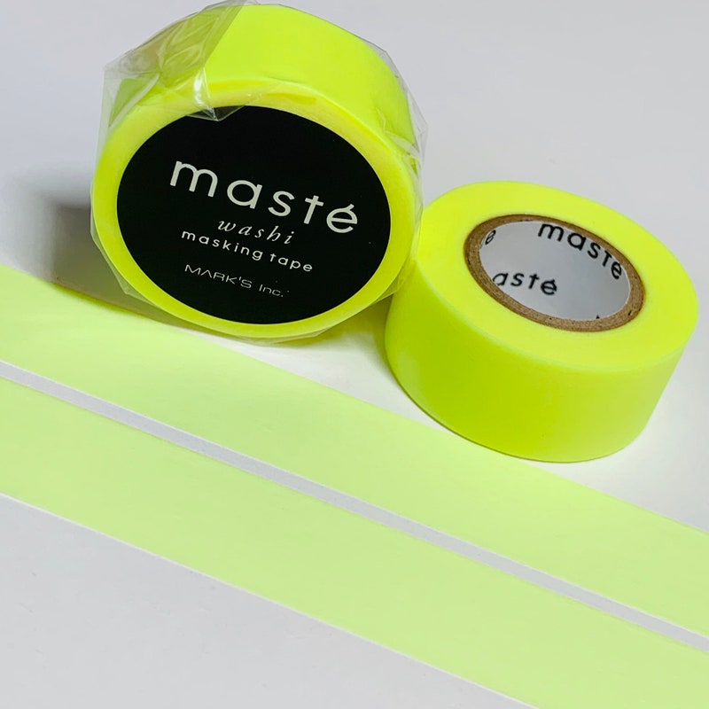 Neon Washi Tape - Etsy