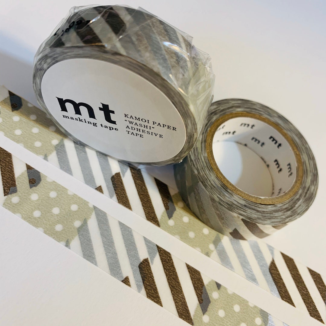SOMBRAS de SILVER PATCHWORK Mt Washi Tape 1 rollo 15mm x - Etsy España