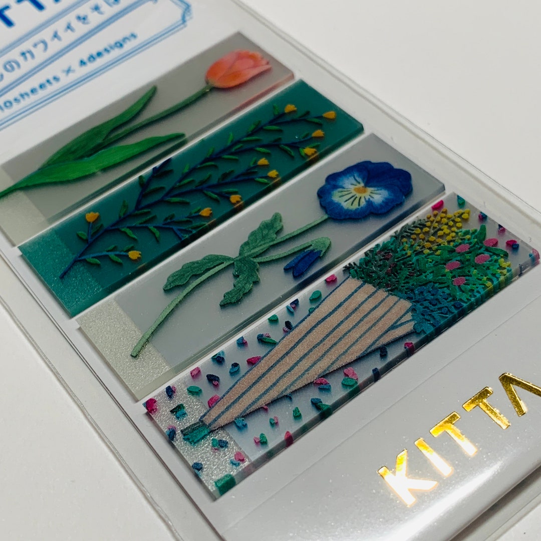 KITTA CUT FLOWER Bouquet Transparent Washi Strips by Hitotoki in ...