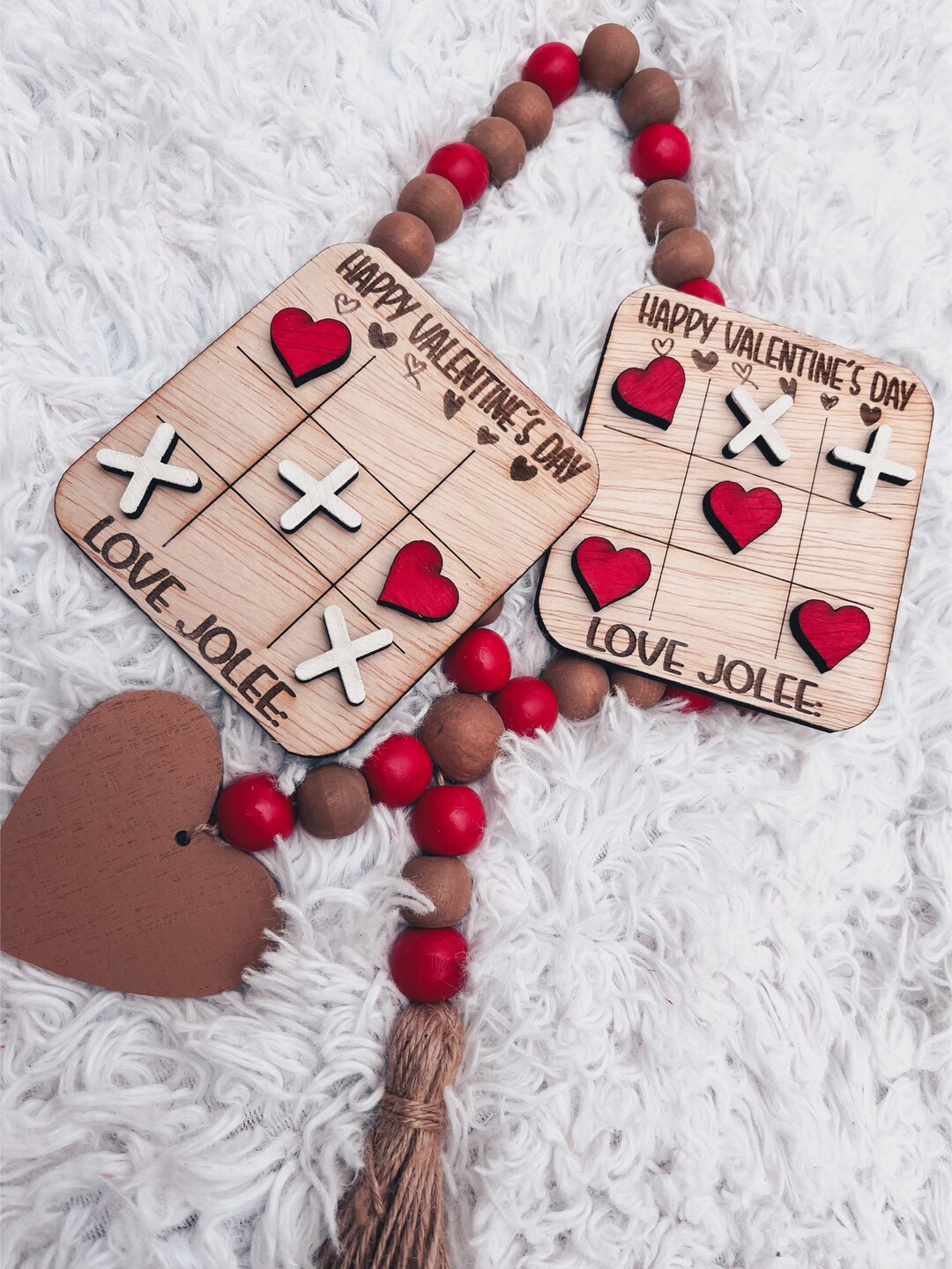 Valentine’s Day Tic Tac Toe Board | Classroom Gift | Teacher Gift ...