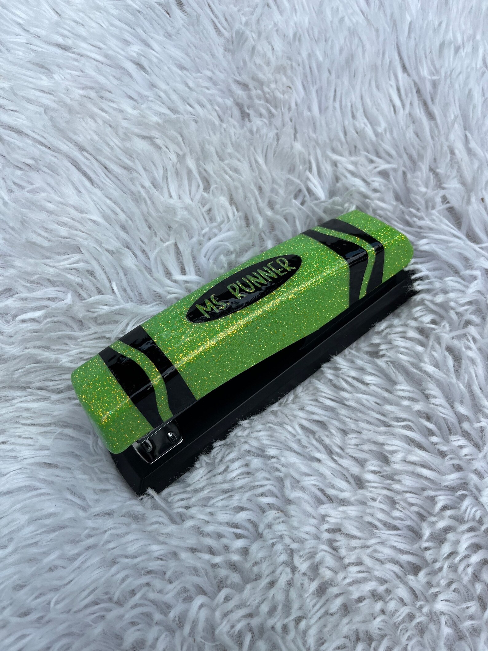 Custom Stapler Crayon Stapler Glitter Stapler Teacher - Etsy