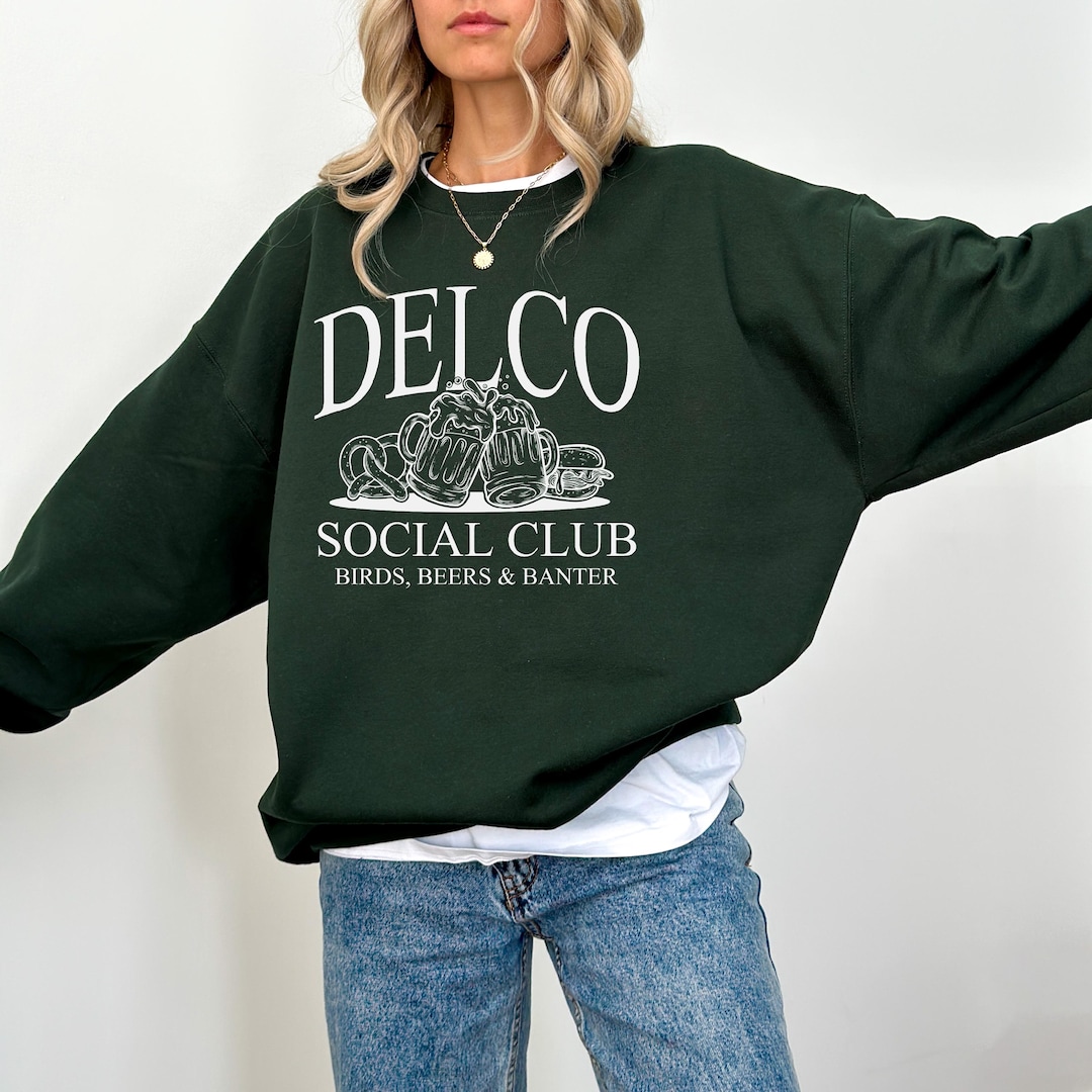Delco Sweatshirt, Delco Social Club, Delco Shirt, Delaware County ...