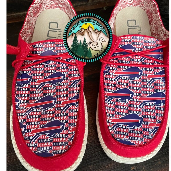 Buffalo Bills Hey Dude - Etsy