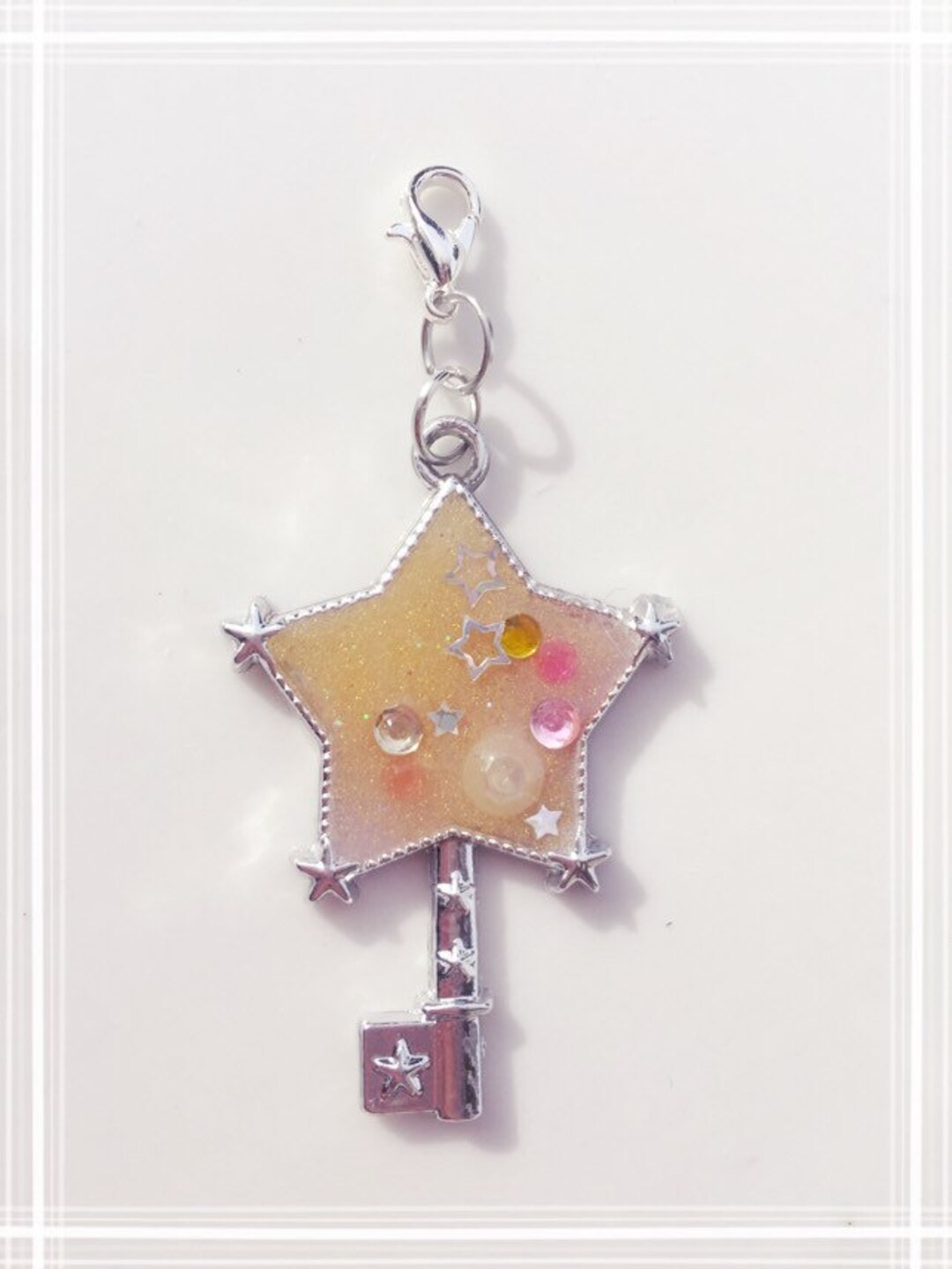 Golden Star Key Pendant - Etsy