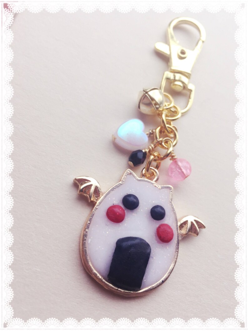 Sushi Bat Cat Keychain - Etsy