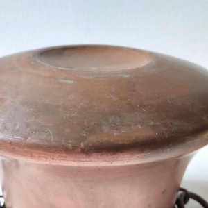 Copper Cauldron With Rings, Vintage French, Copper Plater, Fireplace ...
