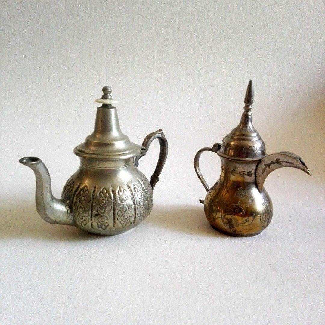 Moroccan Coffee and Tea Pots, Arabic Decor, Coffee Lover Gift, Middle ...