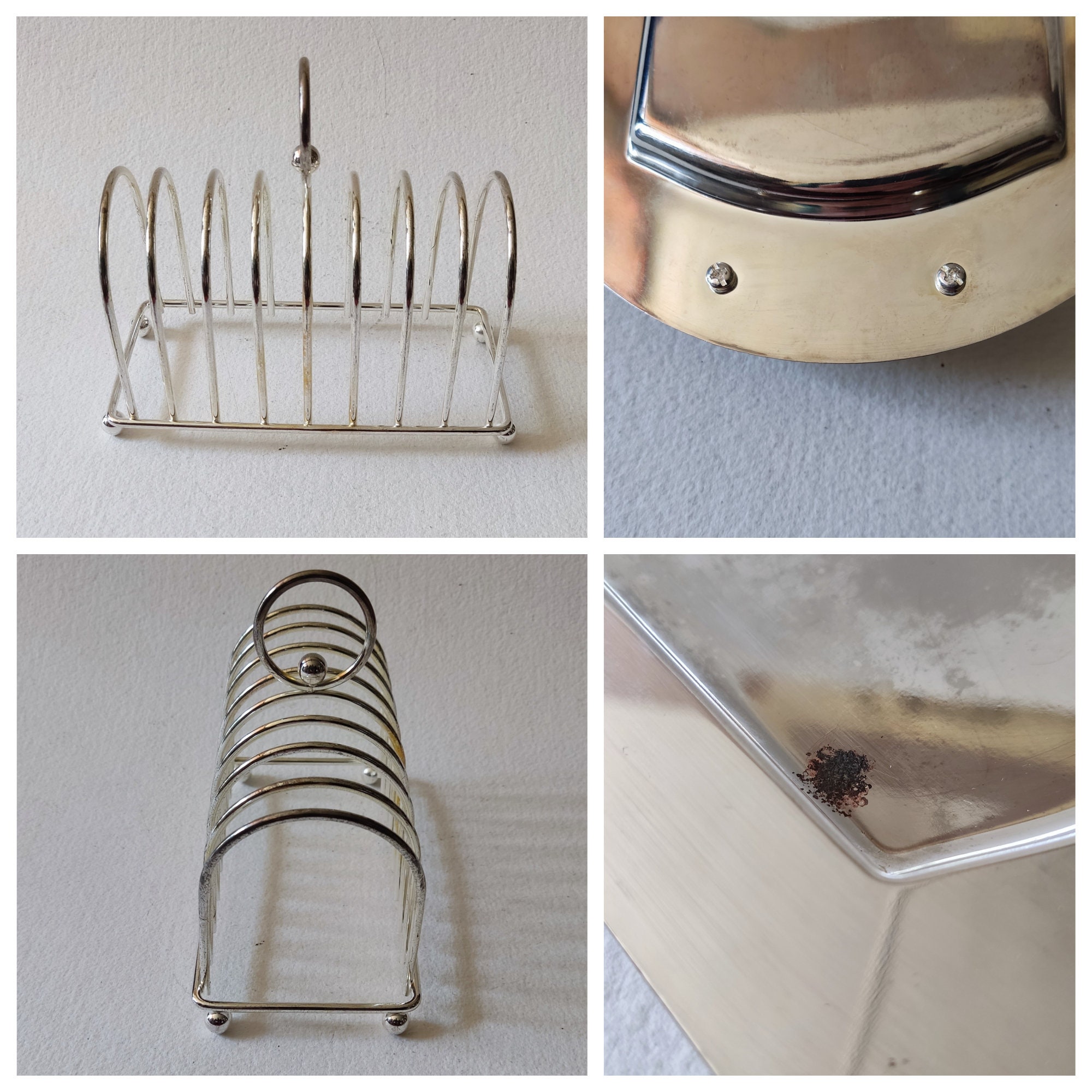 Pate Serving Set Vintage French Serving Dish Toast Rack - Etsy