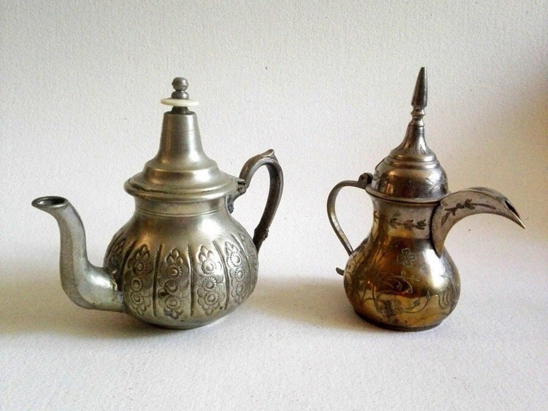 Moroccan Coffee and Tea Pots, Arabic Decor, Coffee Lover Gift, Middle ...