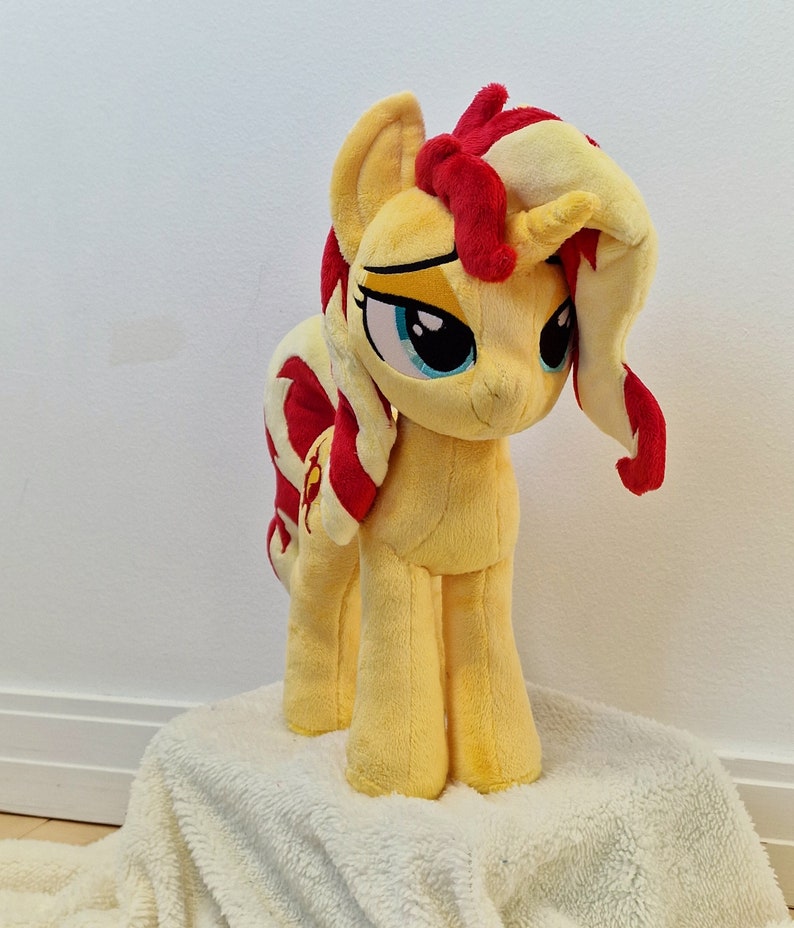Sunset Shimmer Plushie Handmade/custom Made Ready to Ship - Etsy