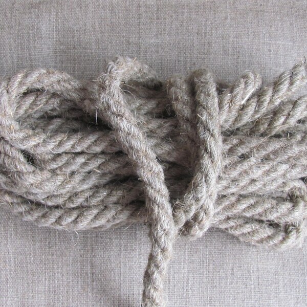 Linen Rope - Etsy