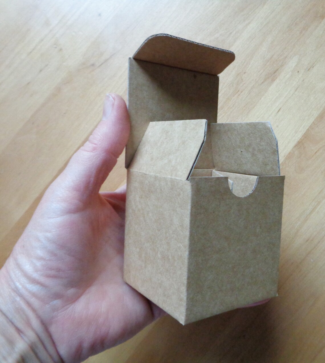 Set of 24 Small Cardboard Boxes Size 2.5x2.5x2.5 Blank Packaging Boxes ...