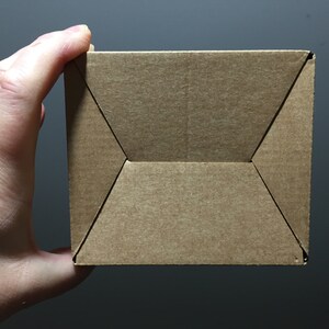 Set of 10 Blank Cardboard Boxes. Brown Kraft Card Packaging Boxes - Etsy
