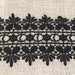 Black Lace by the Yard - Etsy