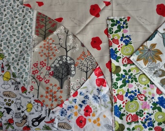 Scandinavian fabric | Etsy