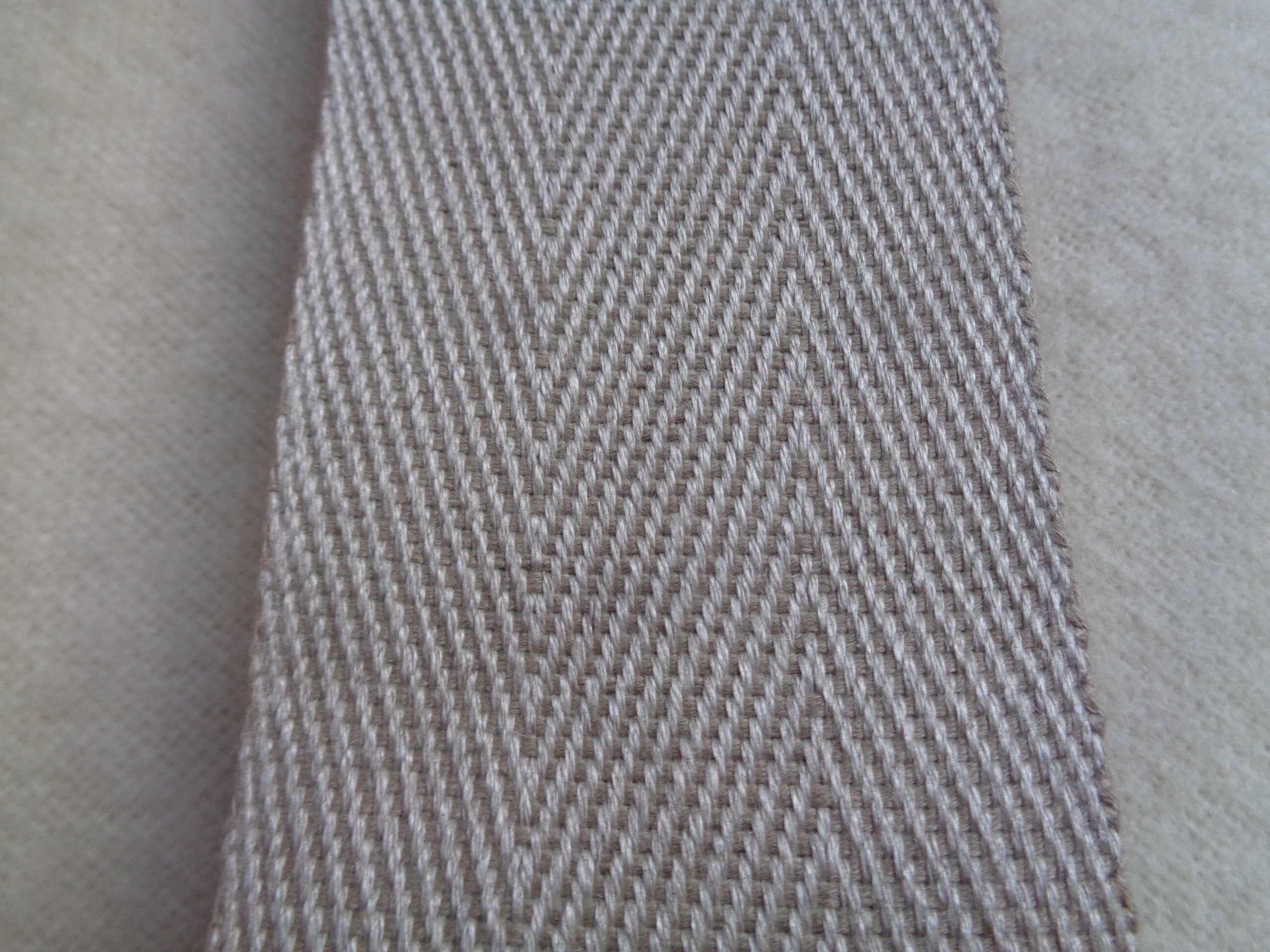 20 Yards of Linen Flax Tape, 7cm Wide Herringbone Weave Ribbon - Etsy