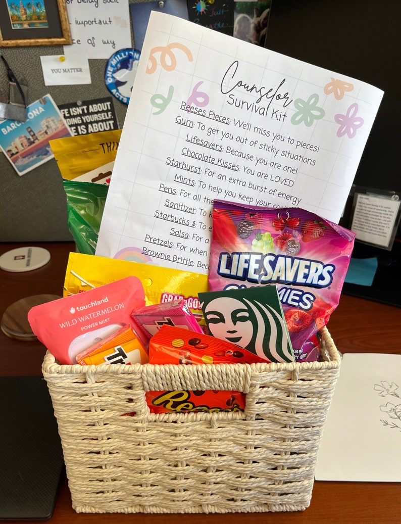Counselor Survival Kit - Etsy