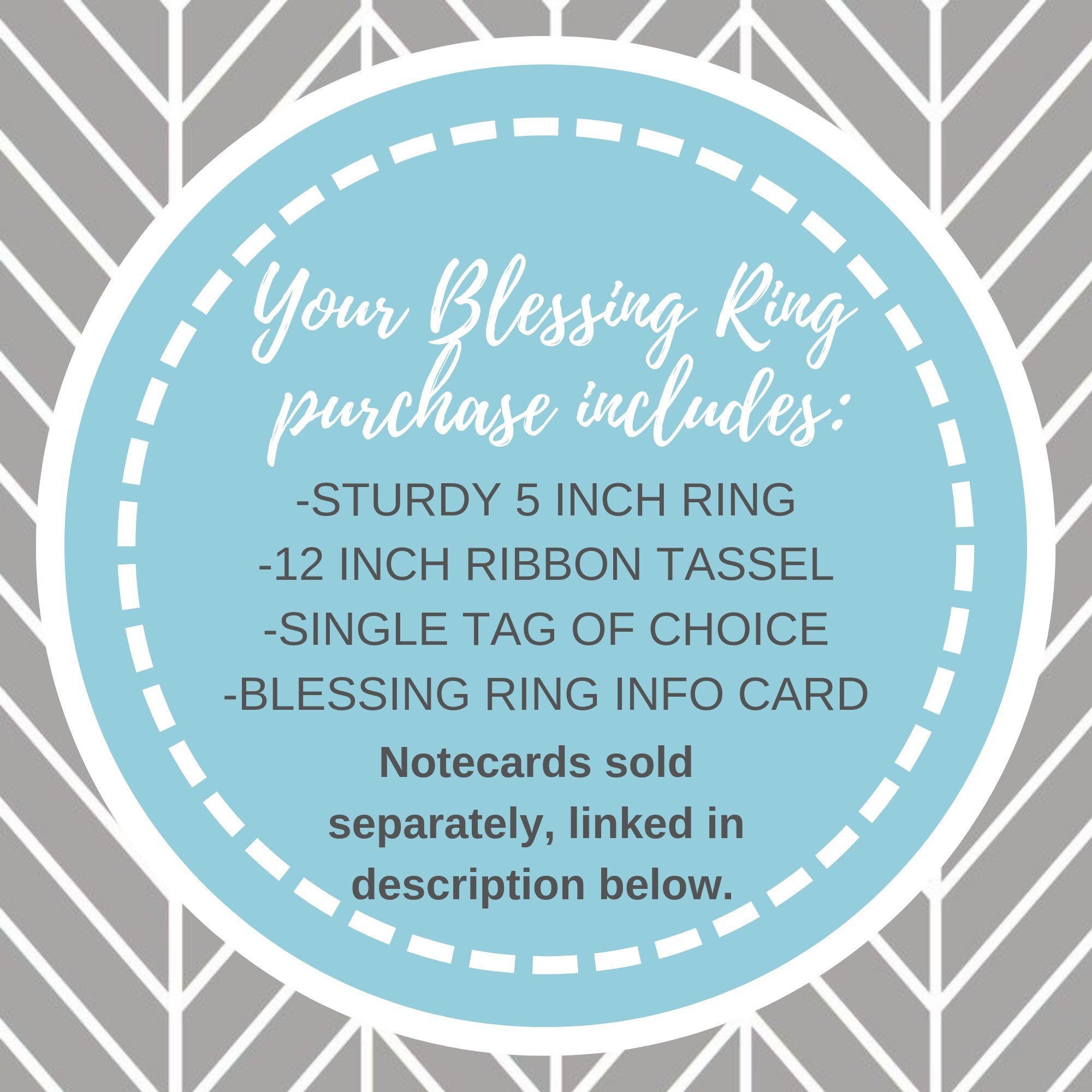 Boho Blessing Ring Baby Girl Gift Remote Baby Shower | Etsy