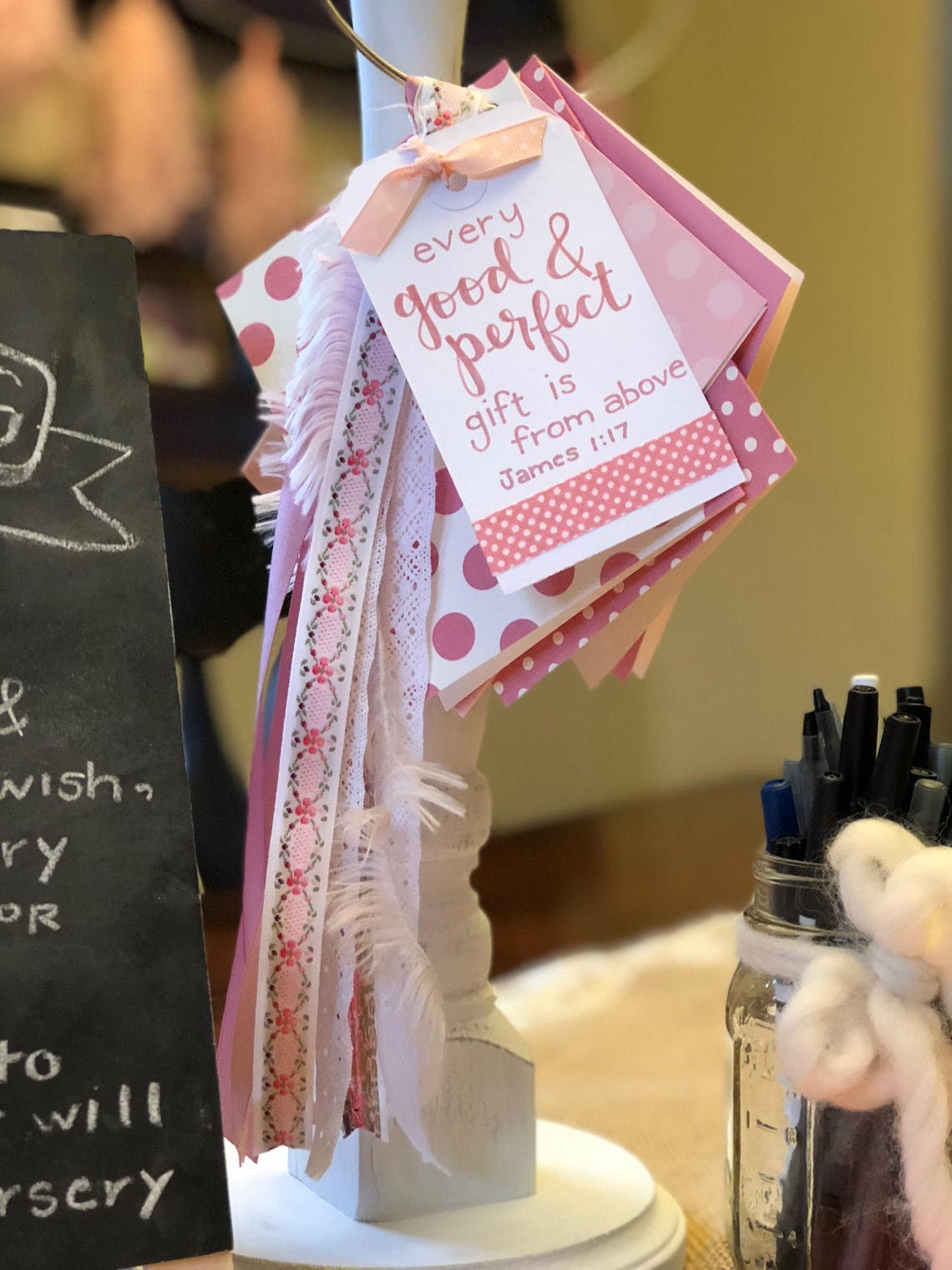 Boho Blessing Ring Baby Girl Gift Remote Baby Shower | Etsy