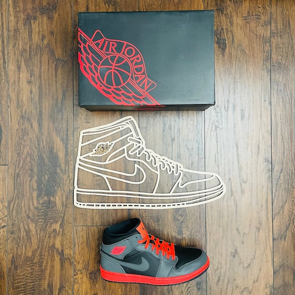 Air Jordan Silhouette - Etsy